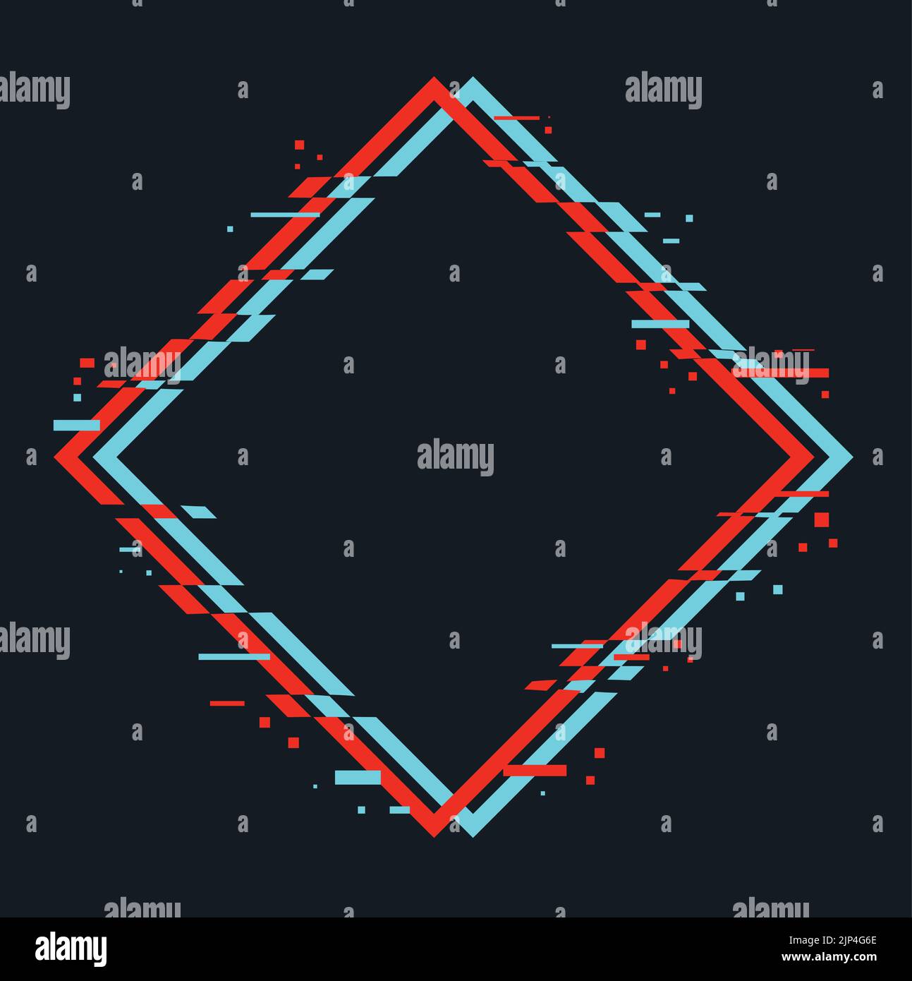 Glitch abstract background. Distorted effect. bug or lag illustration ...