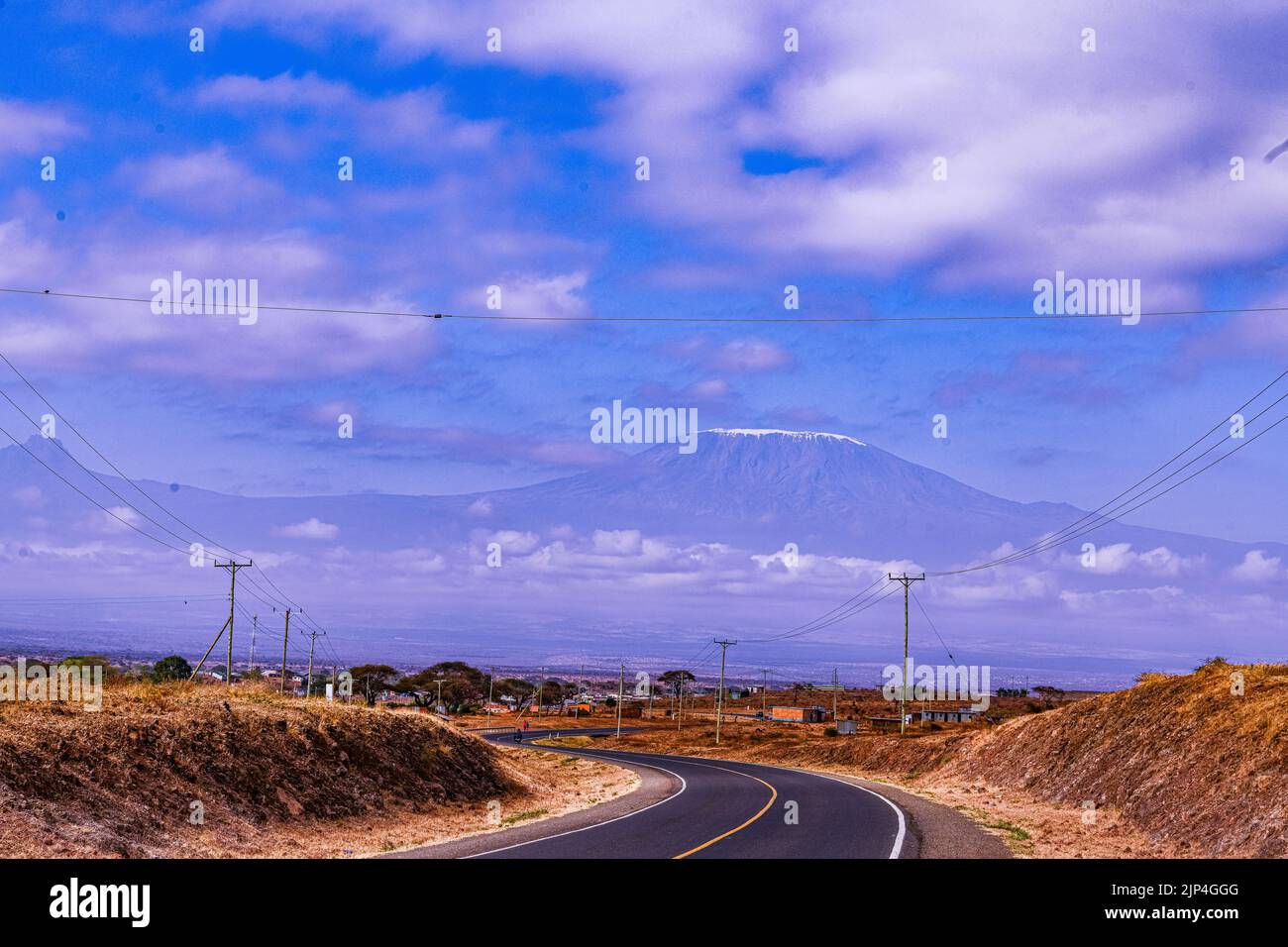 Mount Kilimanjaro is a dormant volcano in Tanzania. It is the highest ...