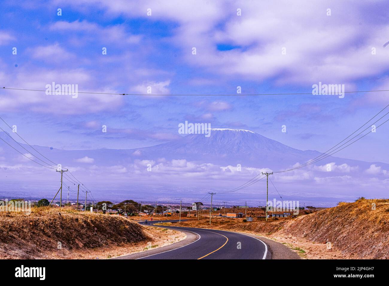 Mount Kilimanjaro is a dormant volcano in Tanzania. It is the highest ...