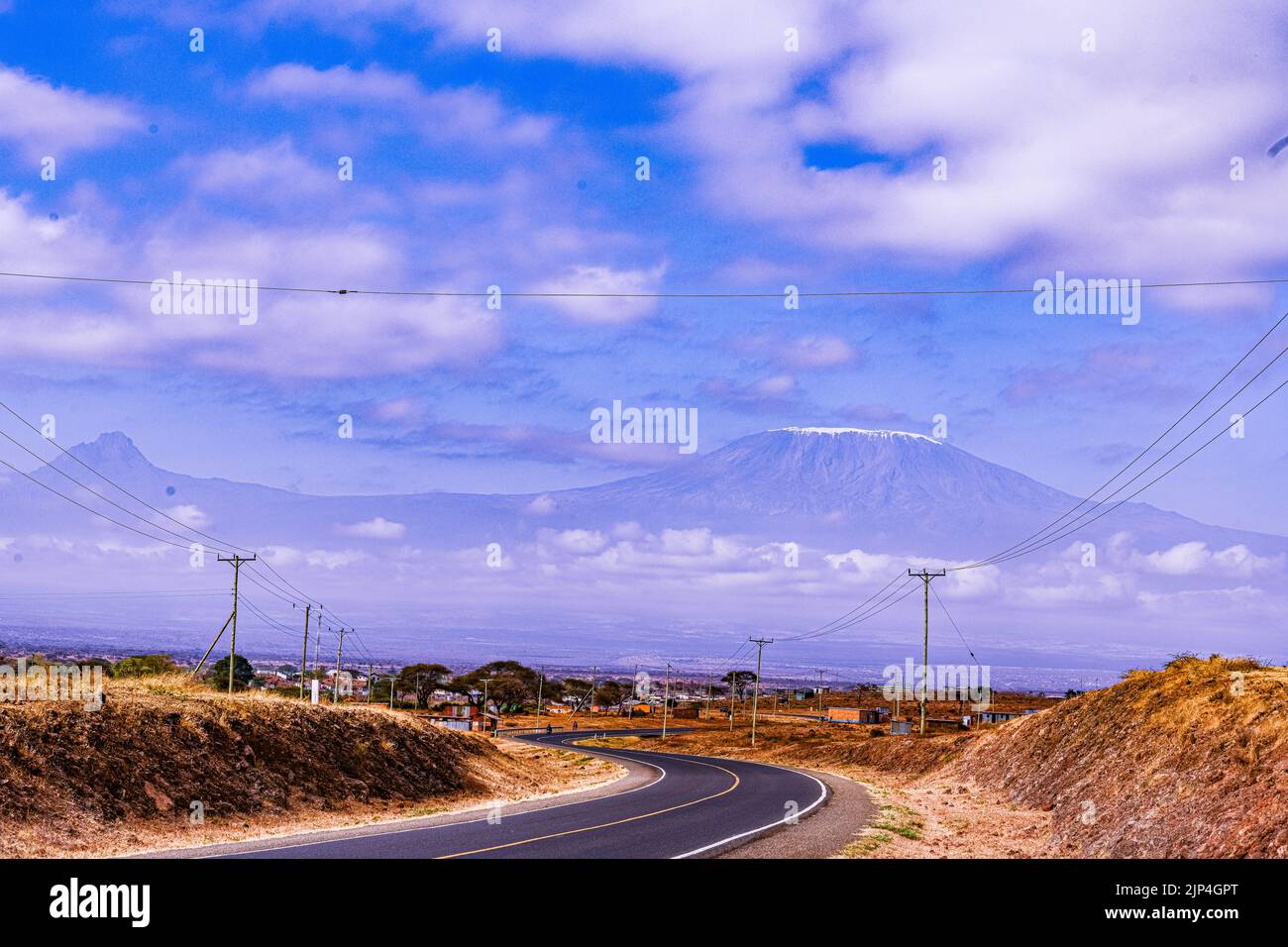 Mount Kilimanjaro is a dormant volcano in Tanzania. It is the highest ...