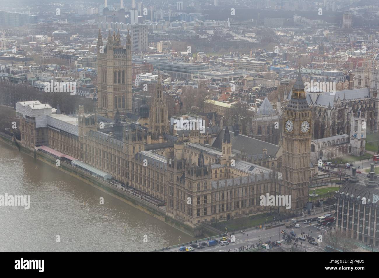 The Big Ben (Great Bell) clock at the north end of the Palace of ...
