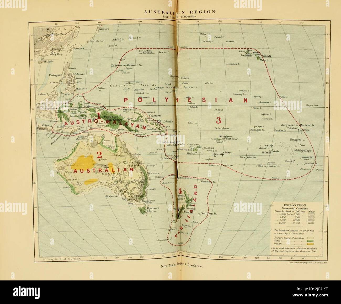 The geographical distribution of animals Stock Photo - Alamy