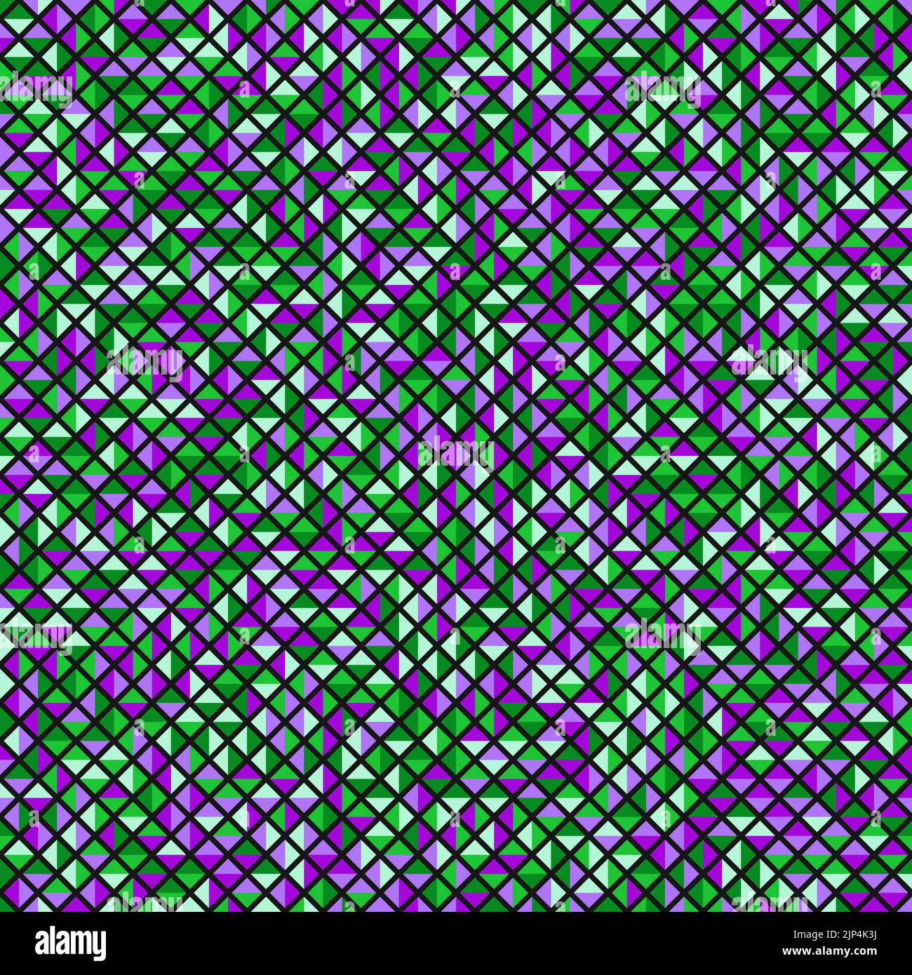 Colorised Rhombuses tiles tessellation pattern illustration Stock ...