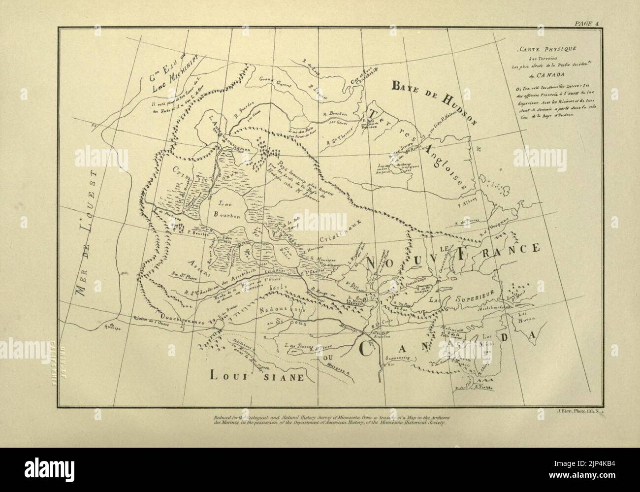 The geology of Minnesota Stock Photo - Alamy