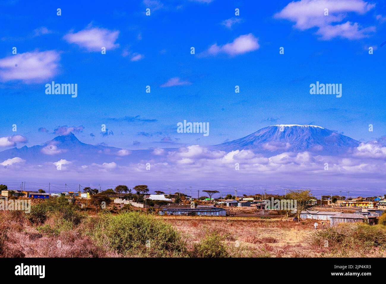 Mount Kilimanjaro is a dormant volcano in Tanzania. It is the highest ...
