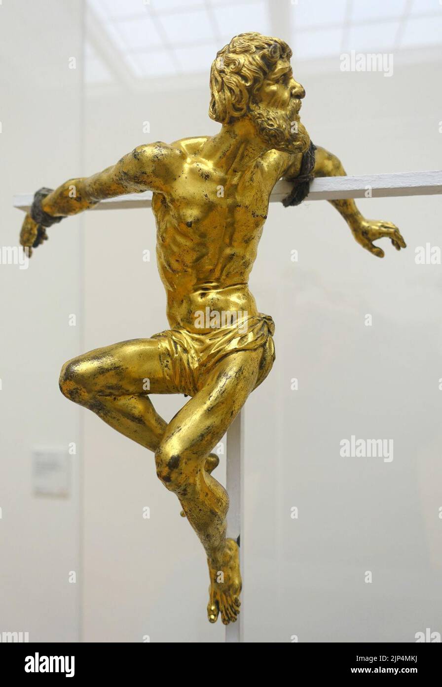 The Good and Bad Thief from the Crucifixion of Chriast, 1 of 2, by ...