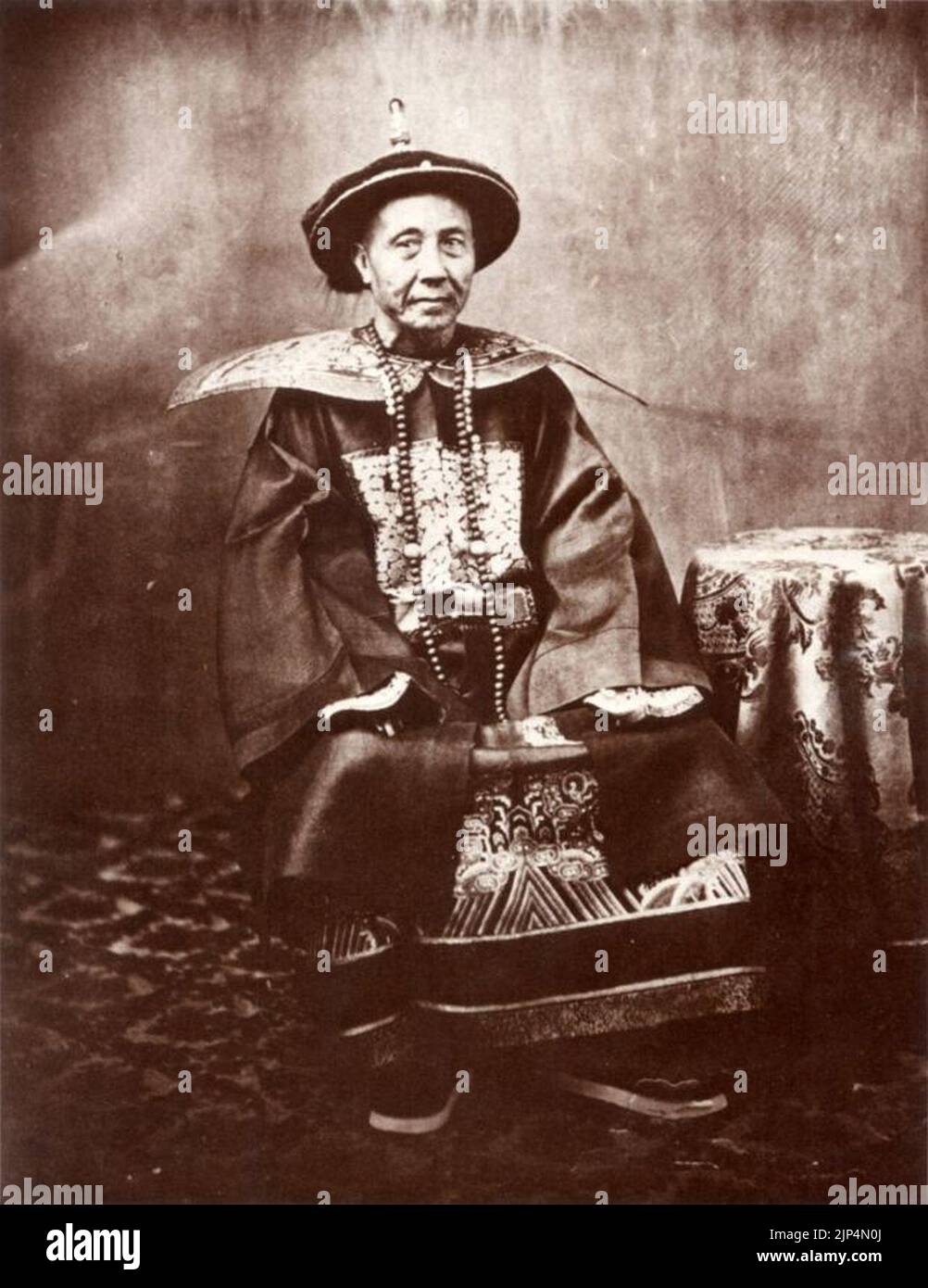 The Governor-General of Kwangtung and Kwangsi, Canton, 1862-1863 ...