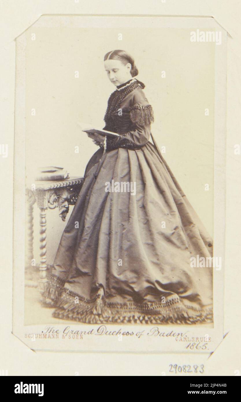 The Grand Duchess of Baden (1838-1923 Stock Photo - Alamy