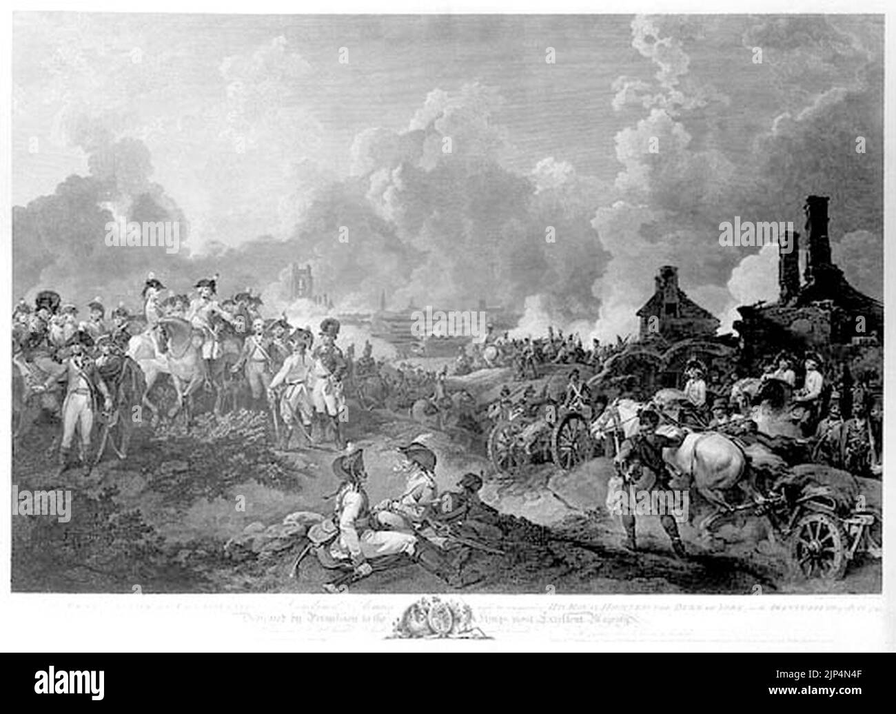 The Grand Attack on Valenciennes by the Combined Armies under the ...