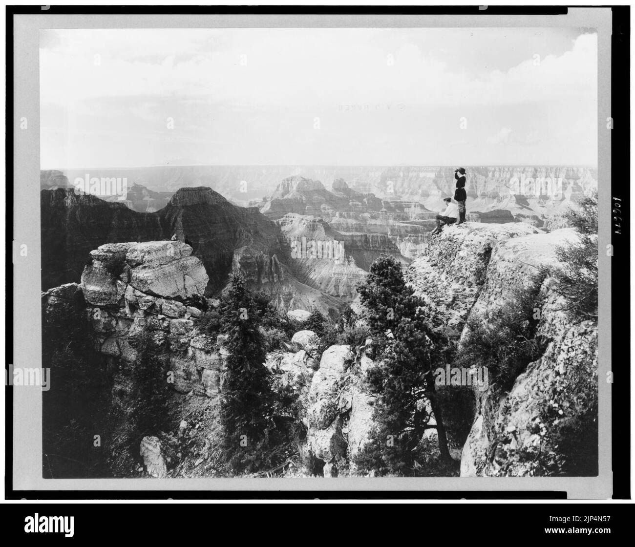 The Grand Canyon, Arizona, from Bright Angel Point Stock Photo - Alamy
