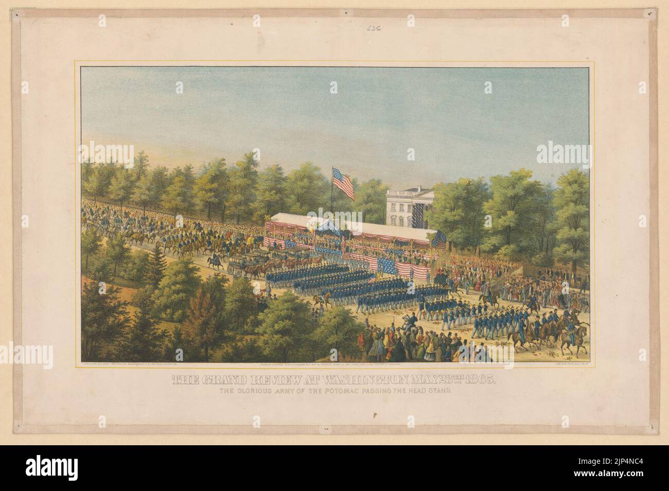 The grand review at Washington May 23th 1865 The glorious Army of the ...