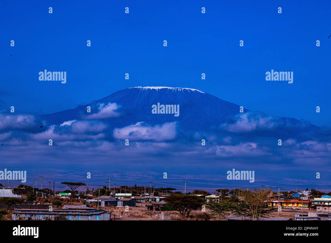 Mount Kilimanjaro is a dormant volcano in Tanzania. It is the highest ...
