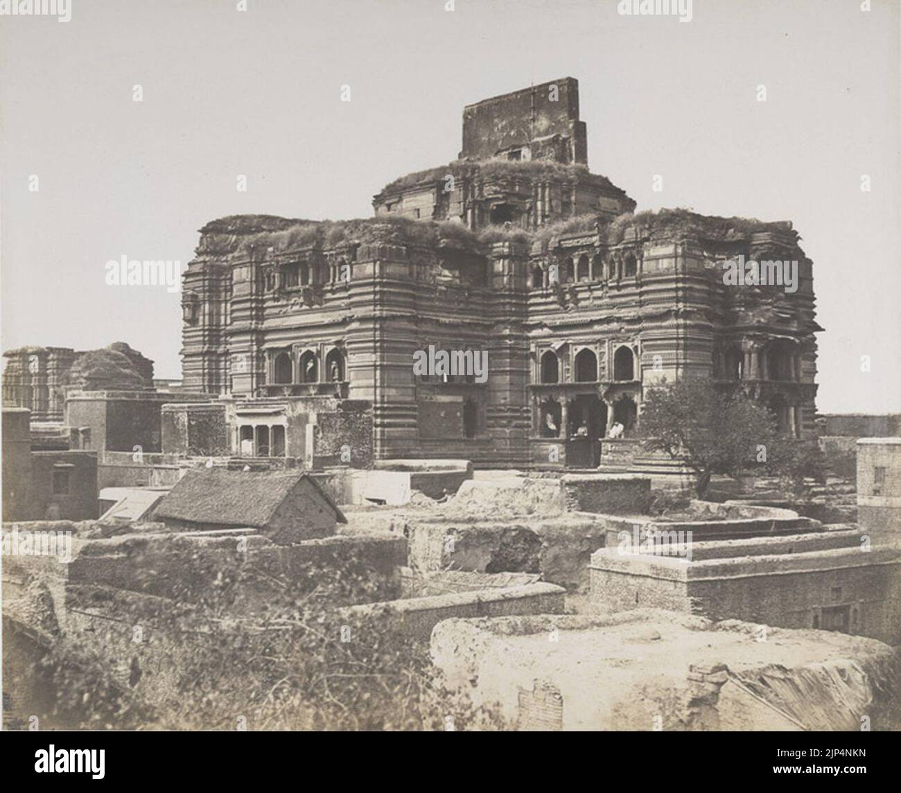 The Great (Govindadeva) Temple at Brindaban, a photo by John Murray ...