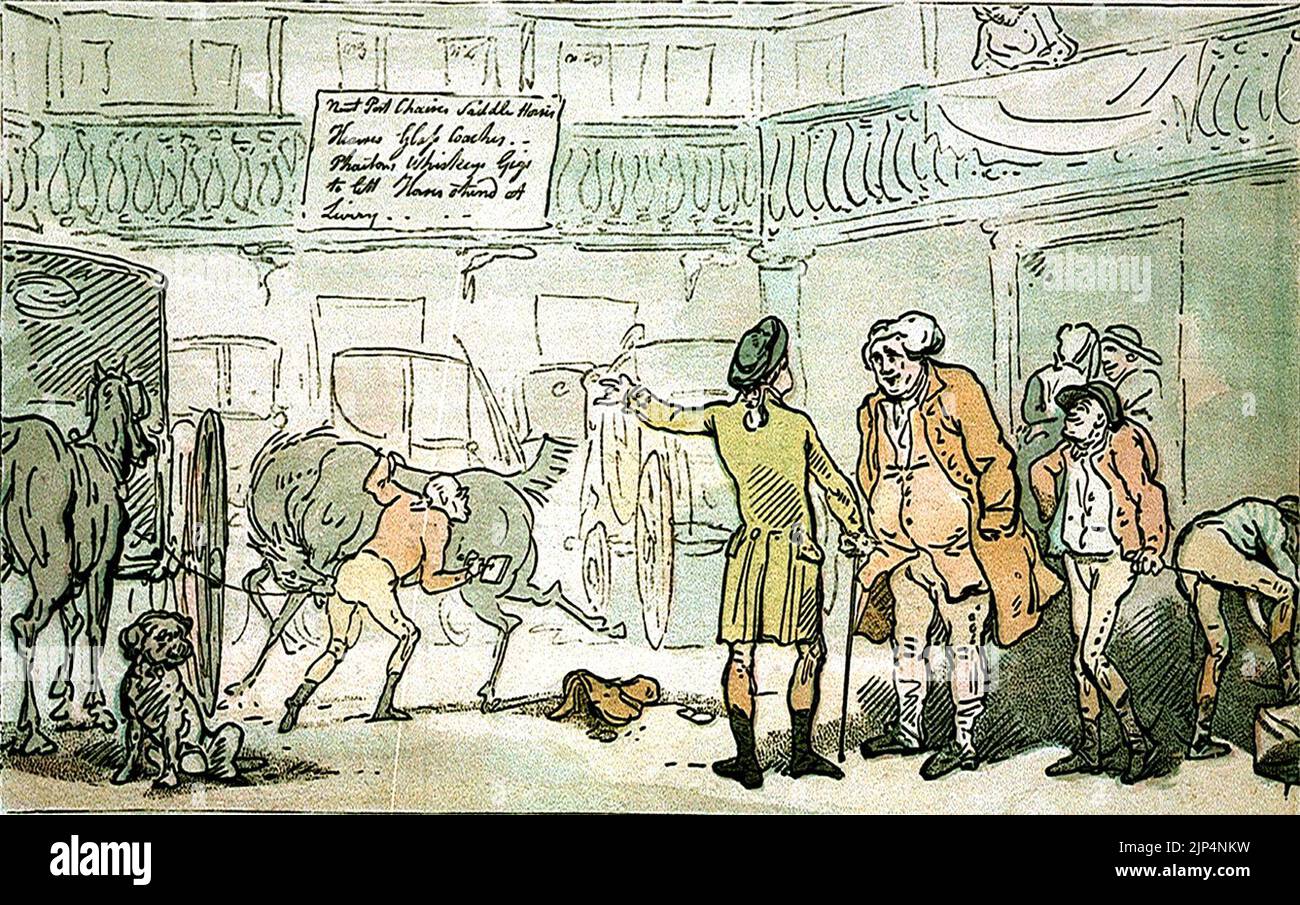 The Graphic Summer Number, 1891. Rowlandson's Tour in a Post Chaise ...