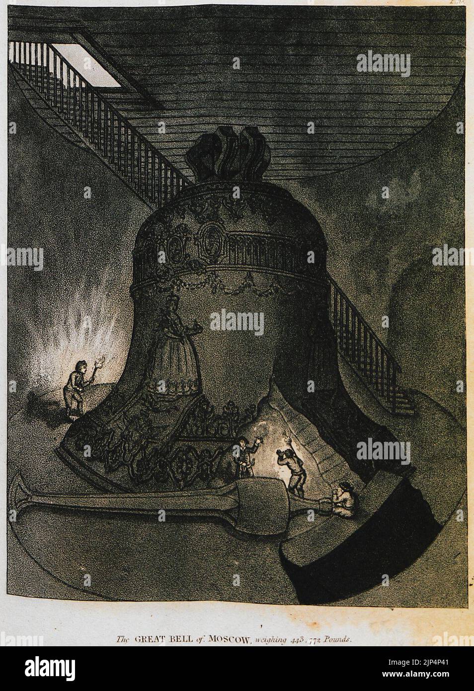 The Great Bell of Moscow - Clarke Edward Daniel - 1810 Stock Photo - Alamy