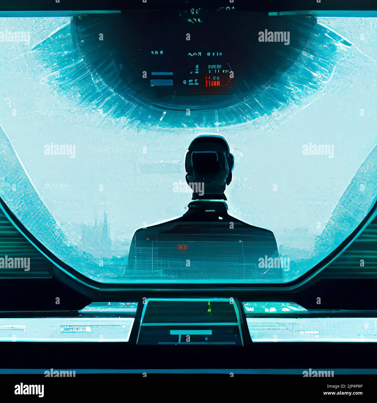 Submarine sonar illustration hi-res stock photography and images - Alamy