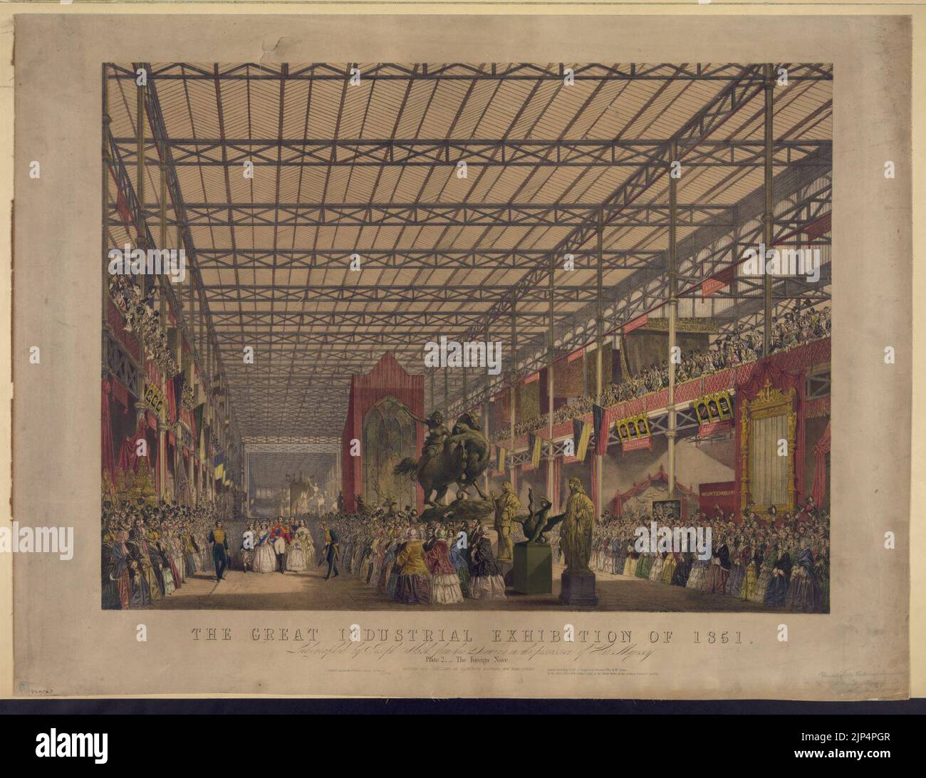 The Great Industrial Exhibition of 1851 Stock Photo - Alamy