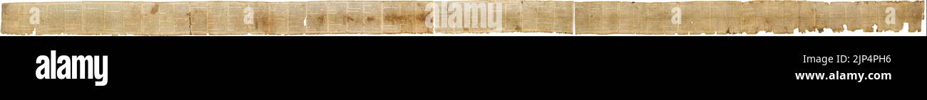 The Great Isaiah Scroll MS A (1QIsa Stock Photo - Alamy