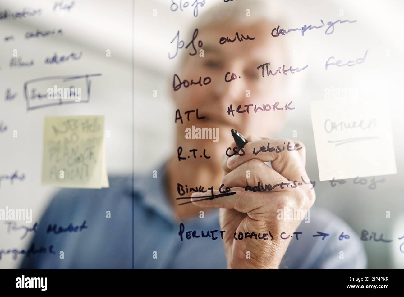 Writing in marker hi-res stock photography and images - Alamy