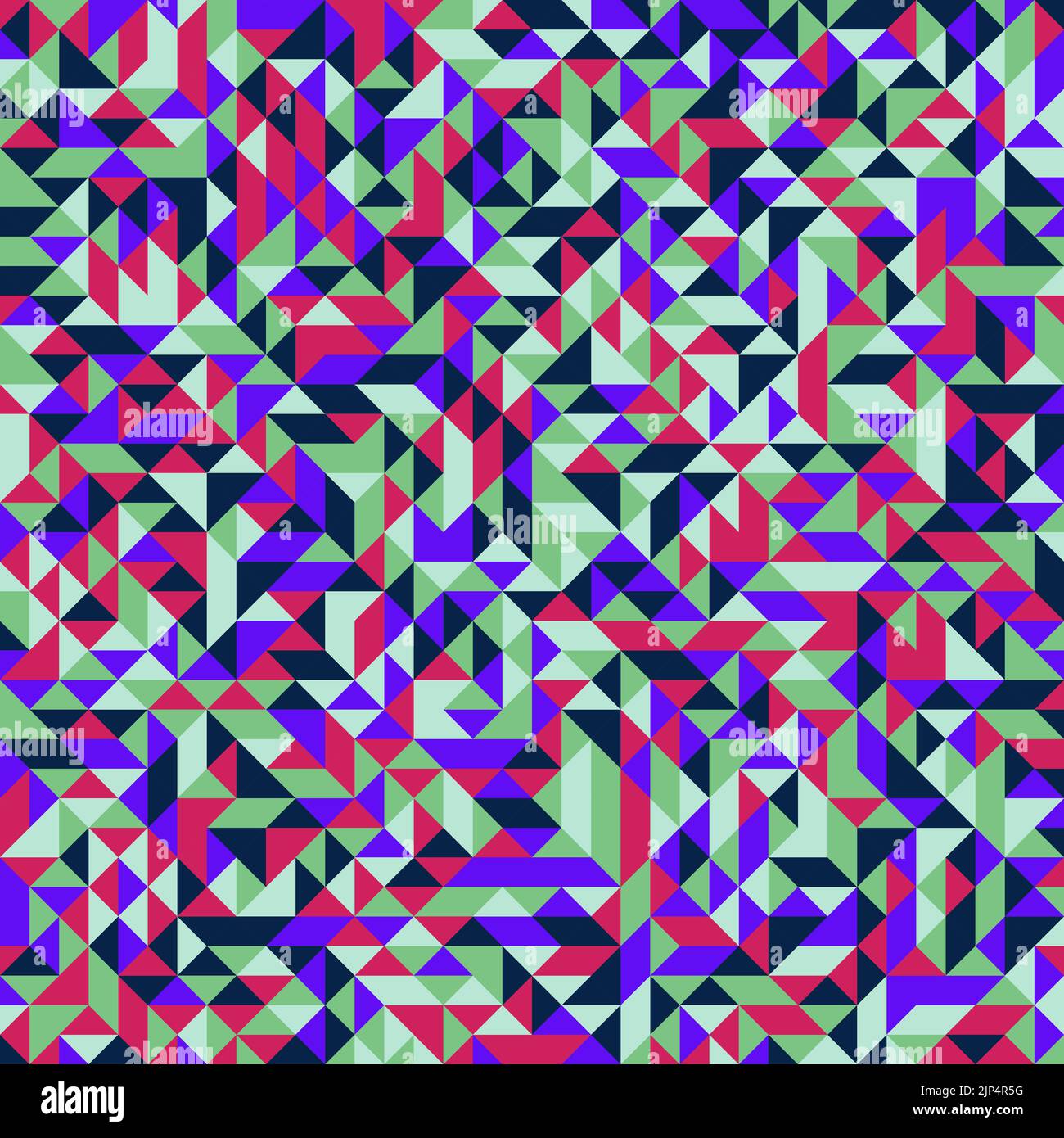 Colorised Rhombuses tiles tessellation pattern illustration Stock ...