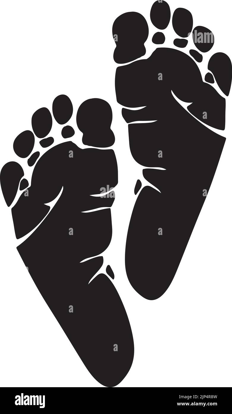 A vertical isolated illustration of a pair of soles on a white ...