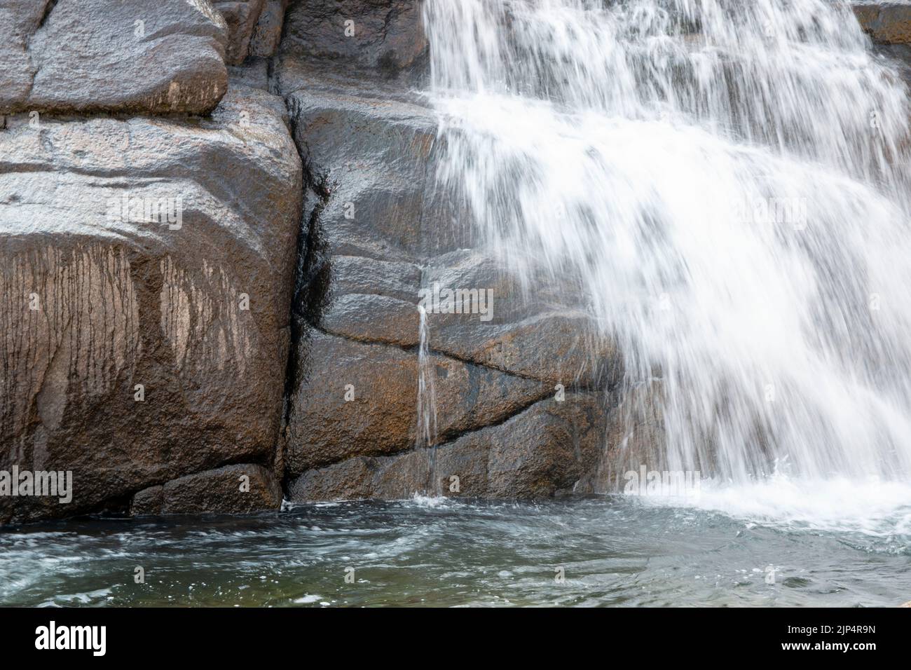 Tuolumne Falls is one of many waterfalls along the Tuolumne River in ...