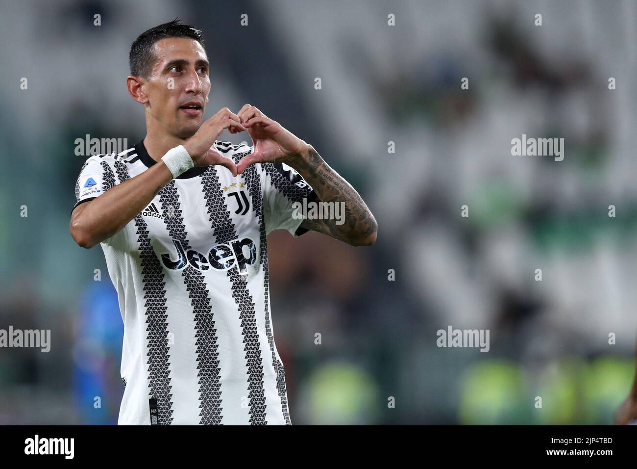 Torino, Italy . August 14, 2022, Angel Di Maria of Juventus Fc ...