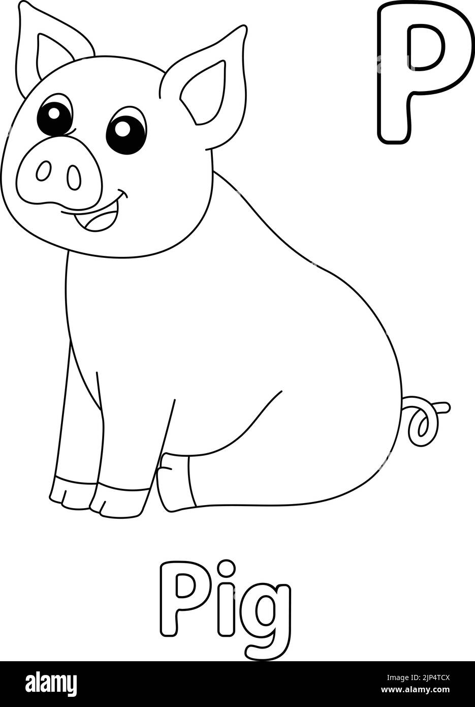 Pig alphabet hi-res stock photography and images - Alamy