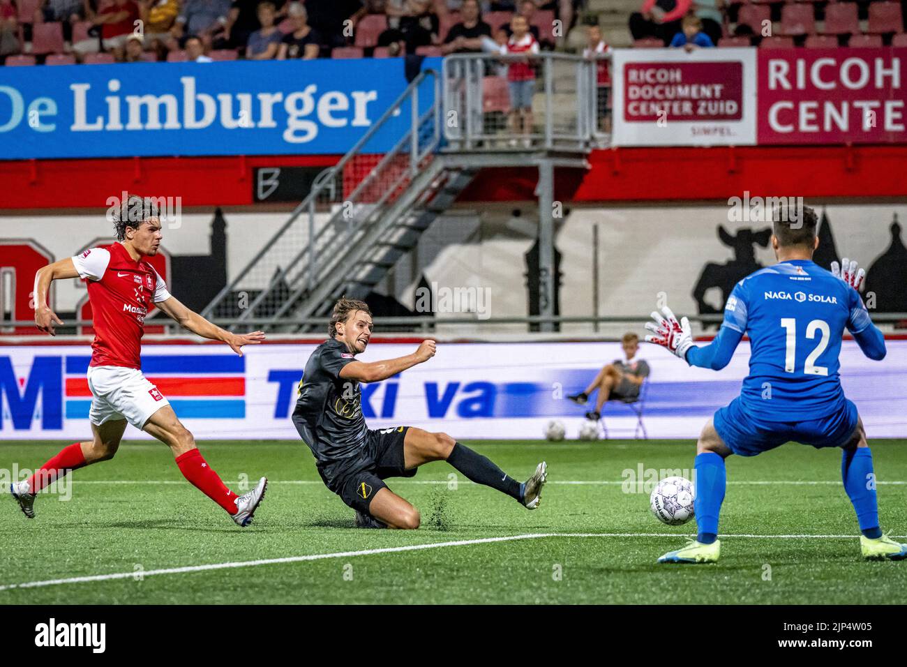 MAASTRICHT, Netherlands, 15-08-2022, football, Stadium De Geusselt ...