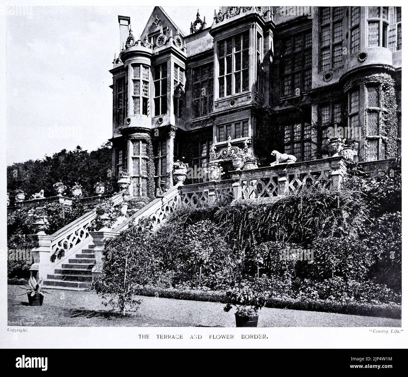 The Hall Bradford-on-Avon Terrace and Flower Border ...