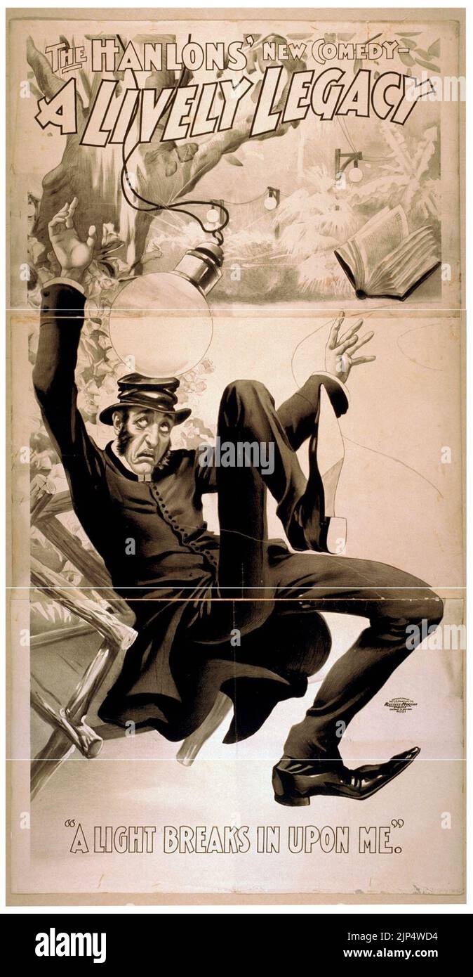 The Hanlons' new comedy, A lively legacy Stock Photo - Alamy