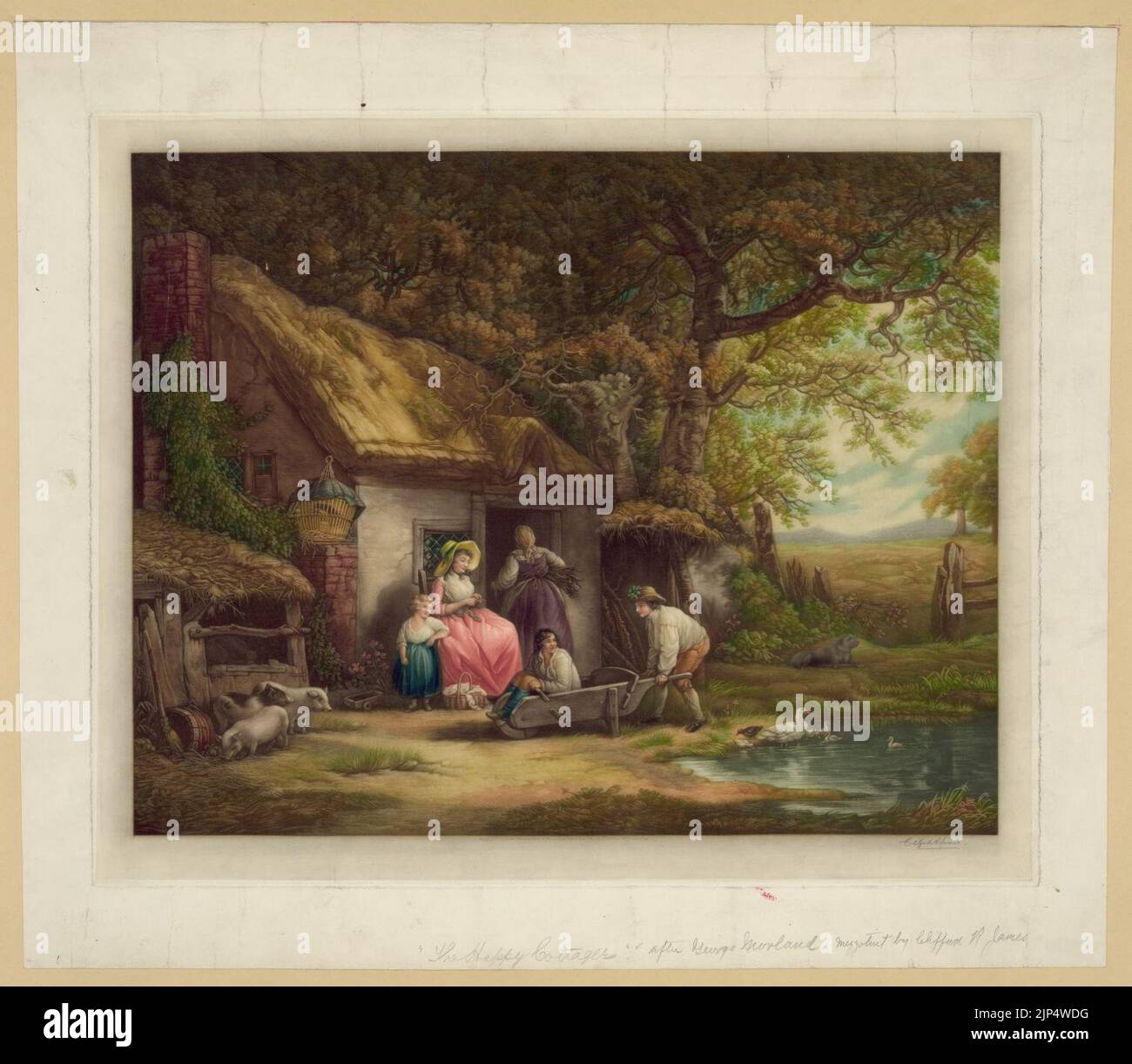 Happy cottagers hi-res stock photography and images - Alamy