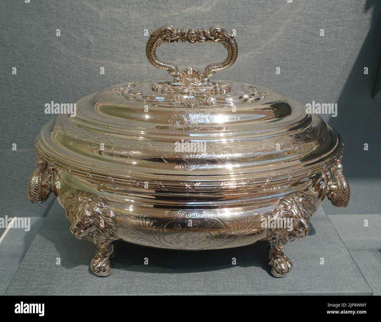 The Hardwicke Soup Tureen, Paul de Lamerie, London, 1737-1738, silver ...