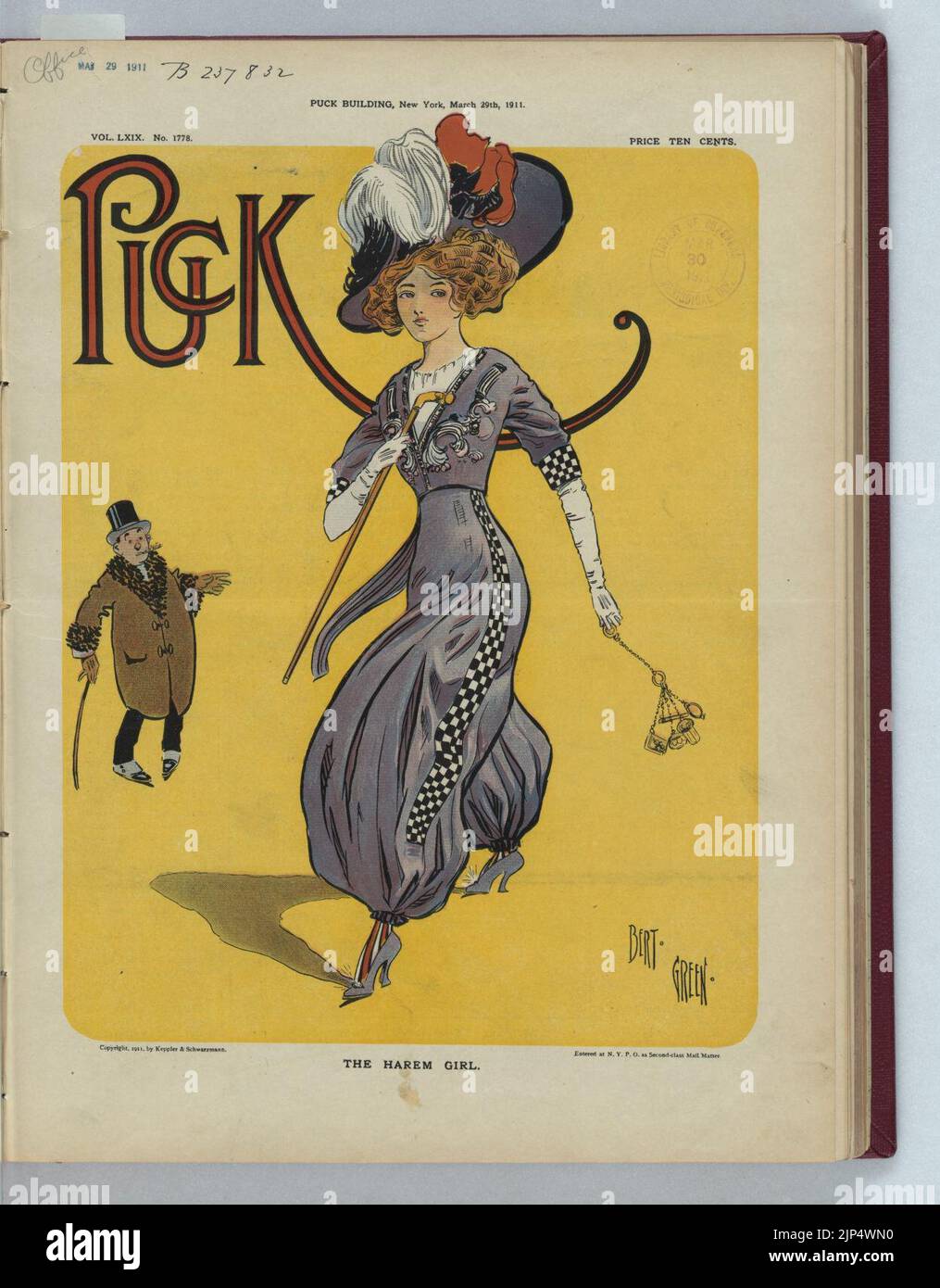 The harem girl - Bert Green Stock Photo - Alamy