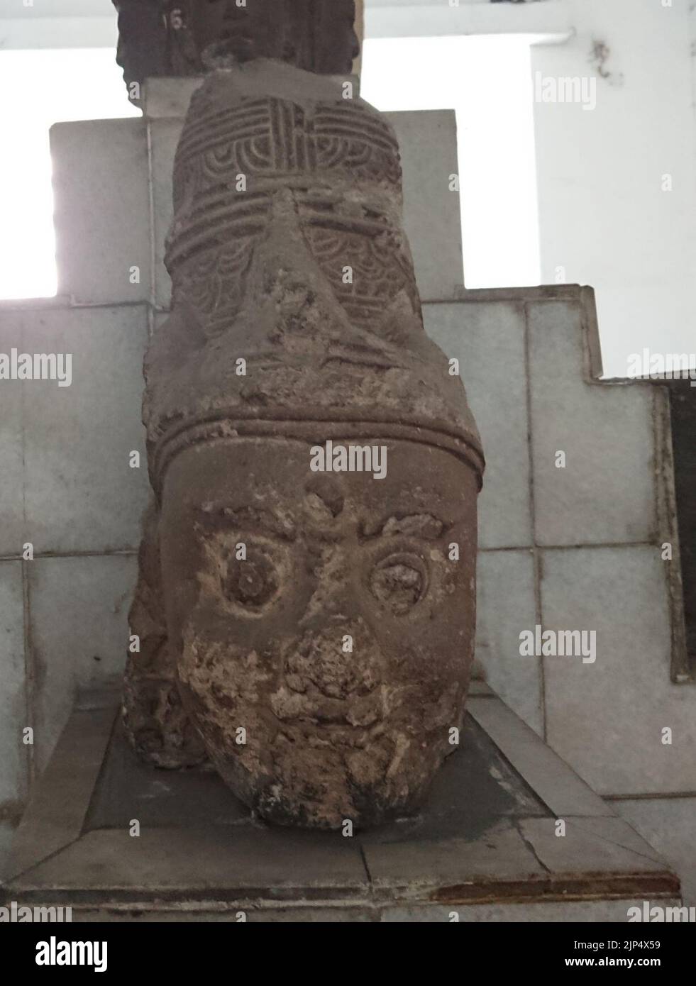 The Head of Bhairava Statue 103 Stock Photo - Alamy