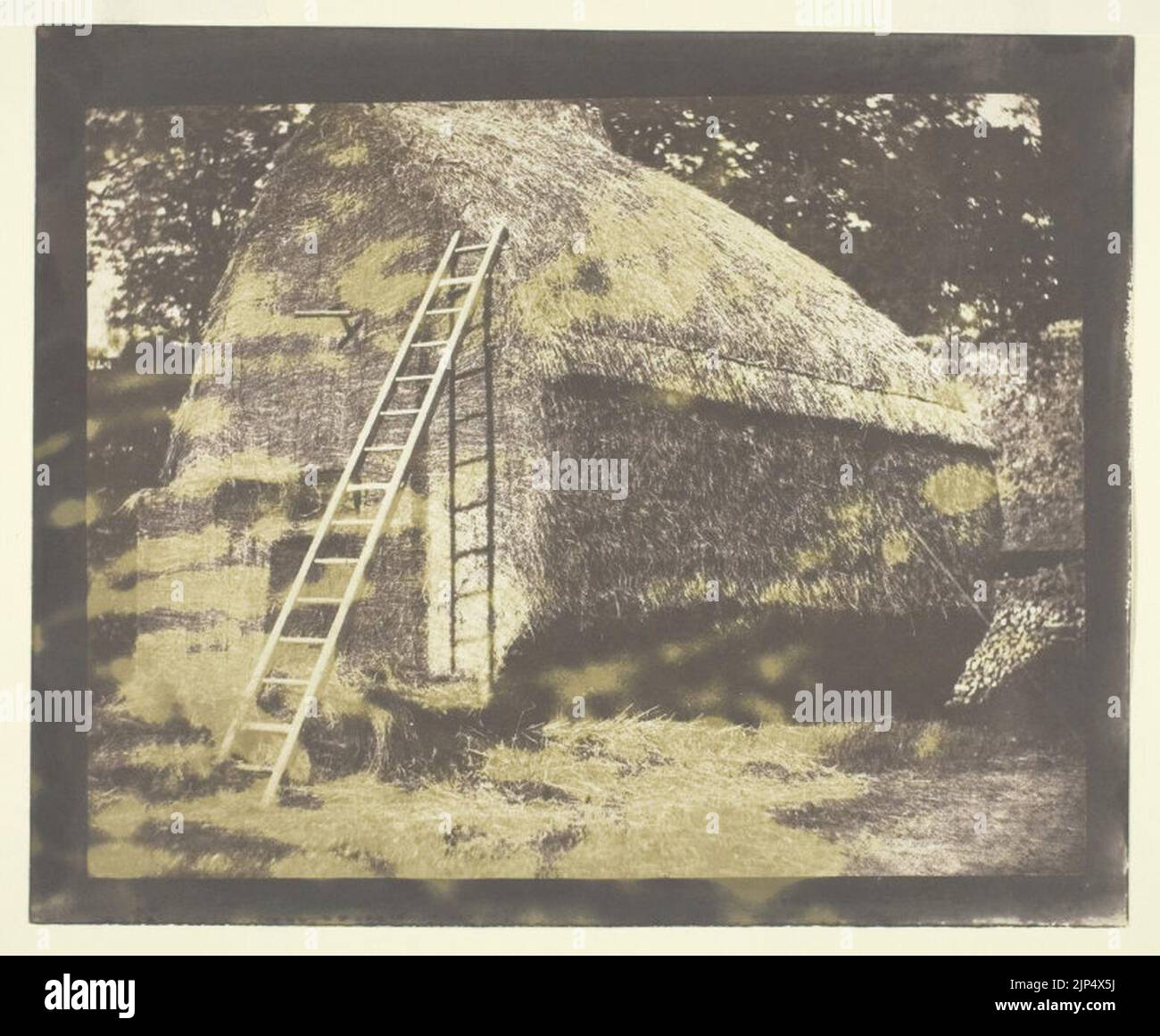 The Haystack by Henry Fox Talbot Stock Photo - Alamy
