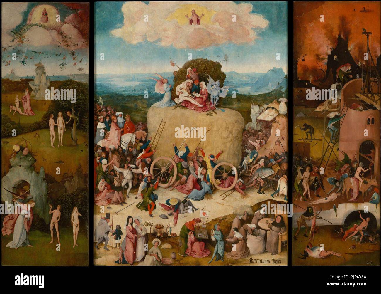 The haywain triptych hi-res stock photography and images - Alamy