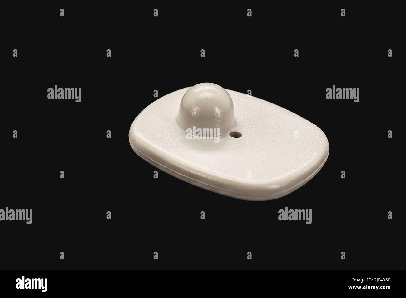 anti-theft tag or tag, security tag with sensor for commerce, isolated ...