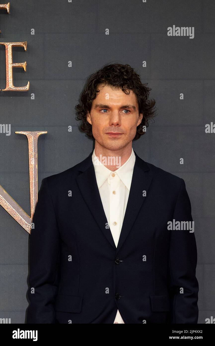 London, UK. 15 August 2022. Cast member Matthew Needham attends the Sky ...