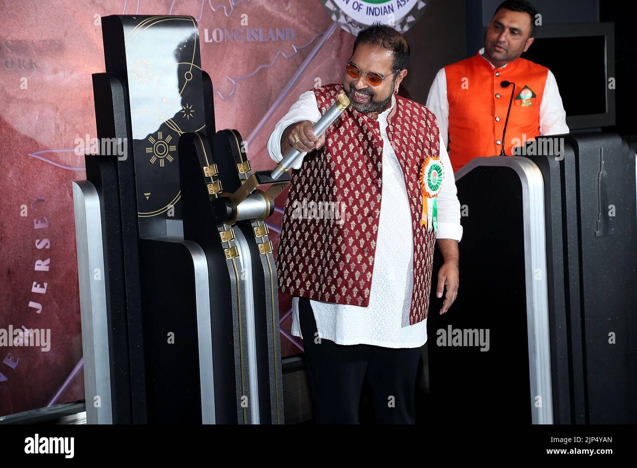 New York, NY, USA. 15th Aug, 2022. Shankar Mahadevan, Singer and ...