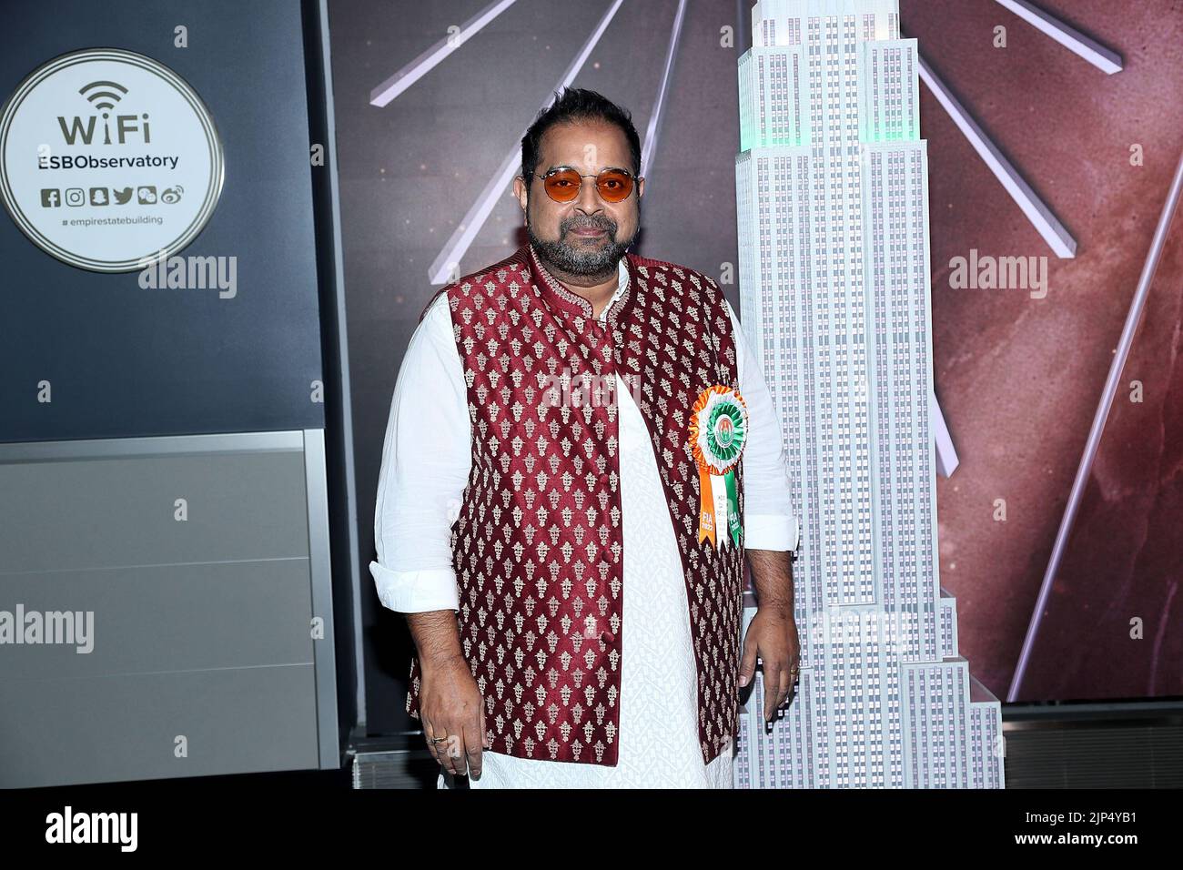 New York, NY, USA. 15th Aug, 2022. Shankar Mahadevan, Singer and ...