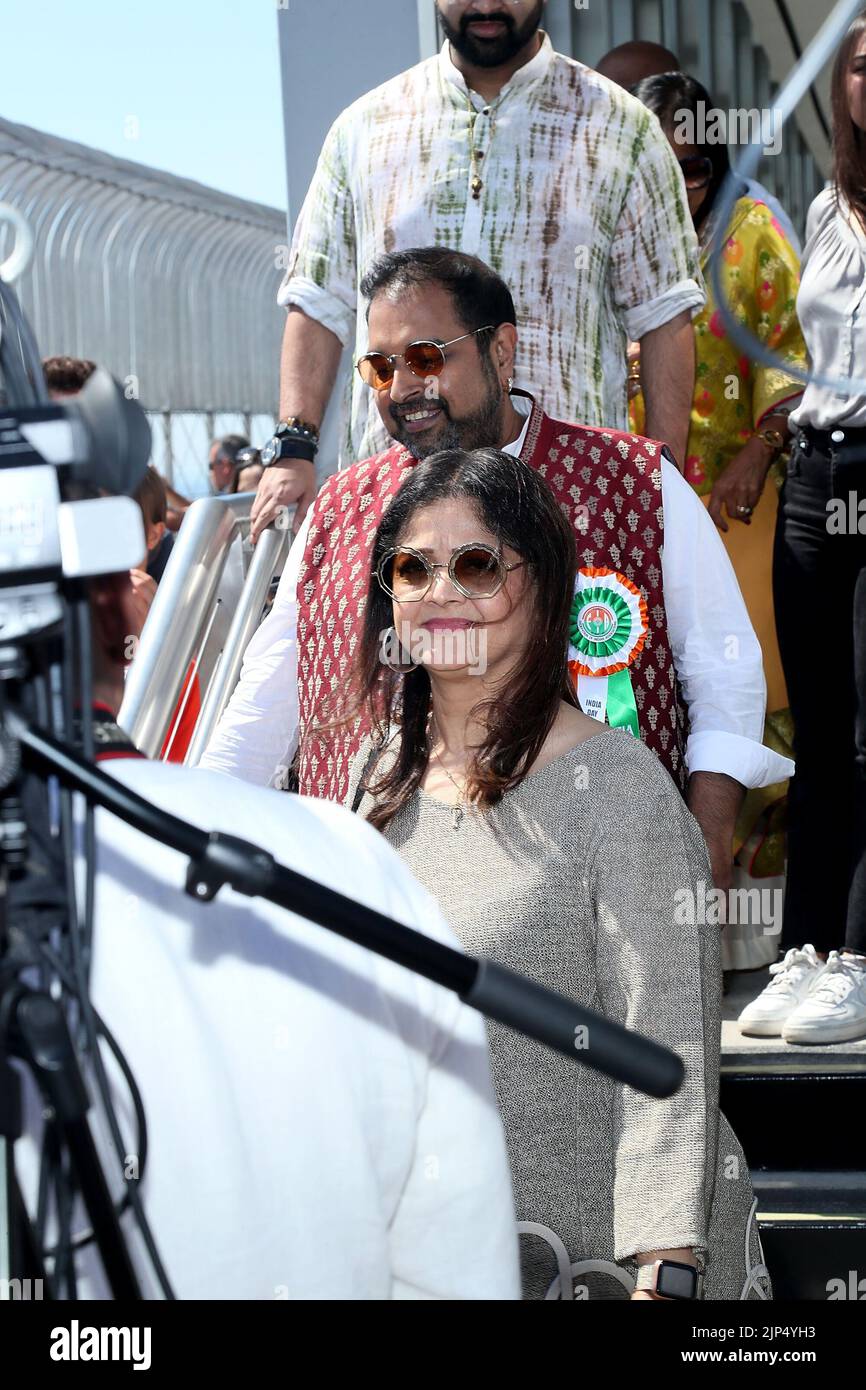 New York, NY, USA. 15th Aug, 2022. Shankar Mahadevan, Singer and ...