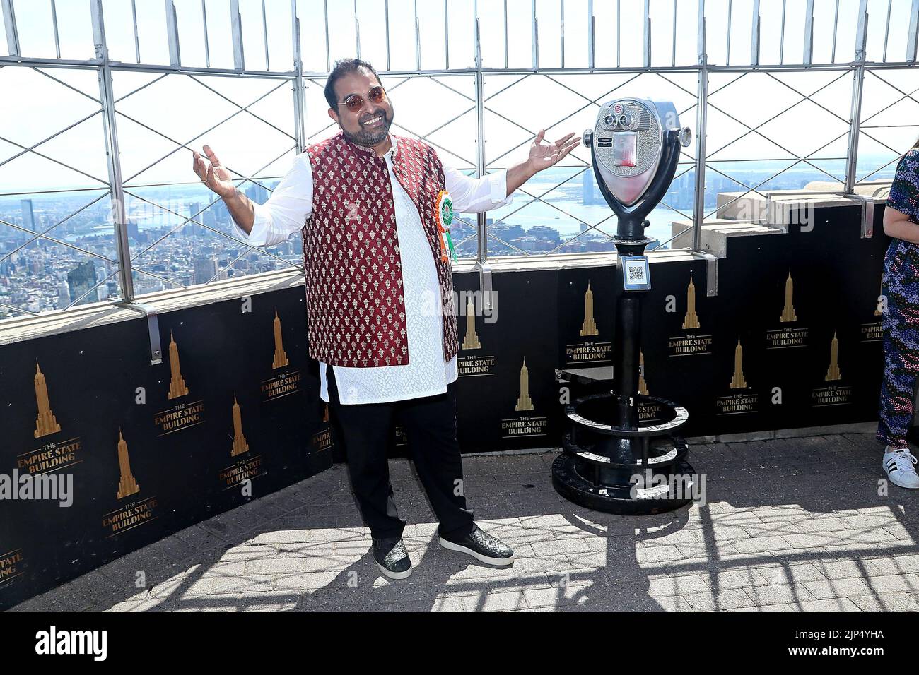 New York, NY, USA. 15th Aug, 2022. Shankar Mahadevan, Singer and ...