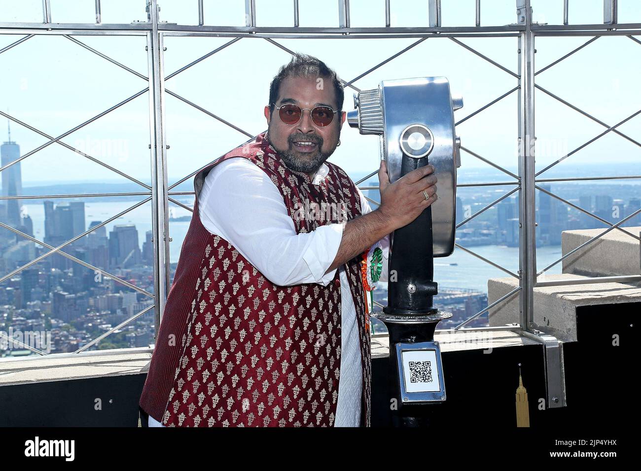 New York, NY, USA. 15th Aug, 2022. Shankar Mahadevan, Singer and ...