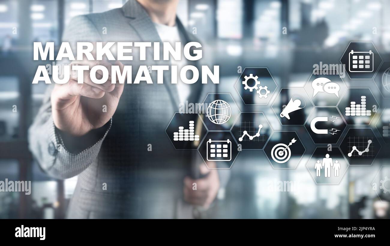 Marketing Automation Software Technology Process System Internet ...