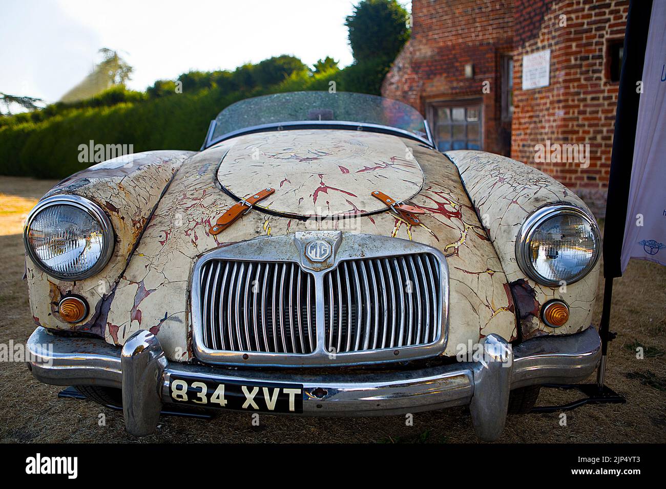 MGA at the "Patina" car show, (a Festival of the Unpresentable & a ...