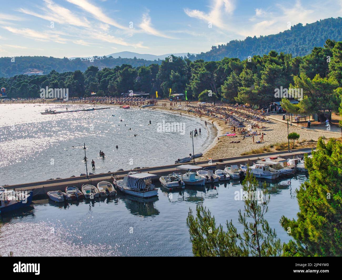 Koukounaries beach greece hi-res stock photography and images - Alamy