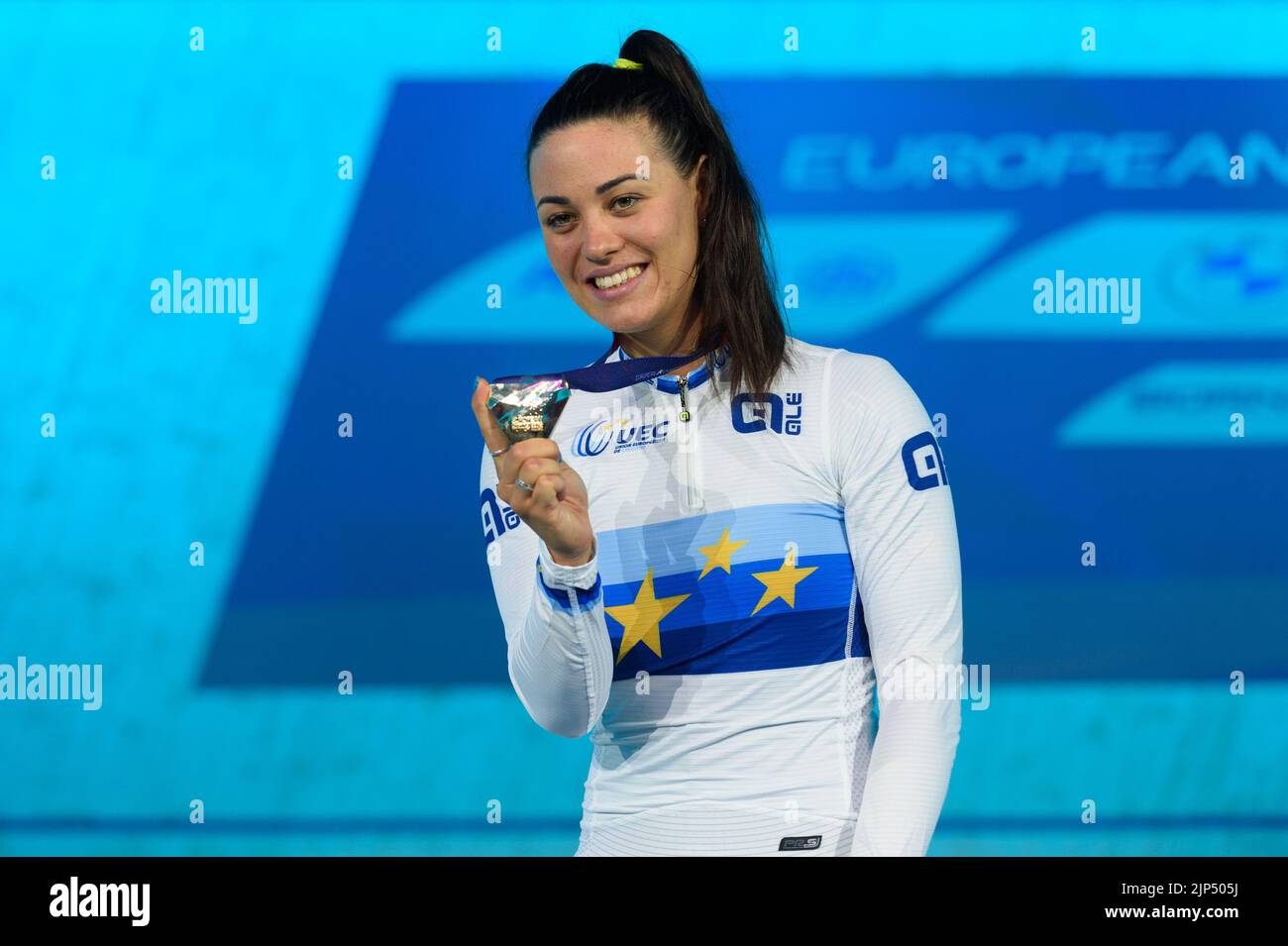 Munich, Germany. 15th Aug, 2022. Cycling/Track: European Championship ...