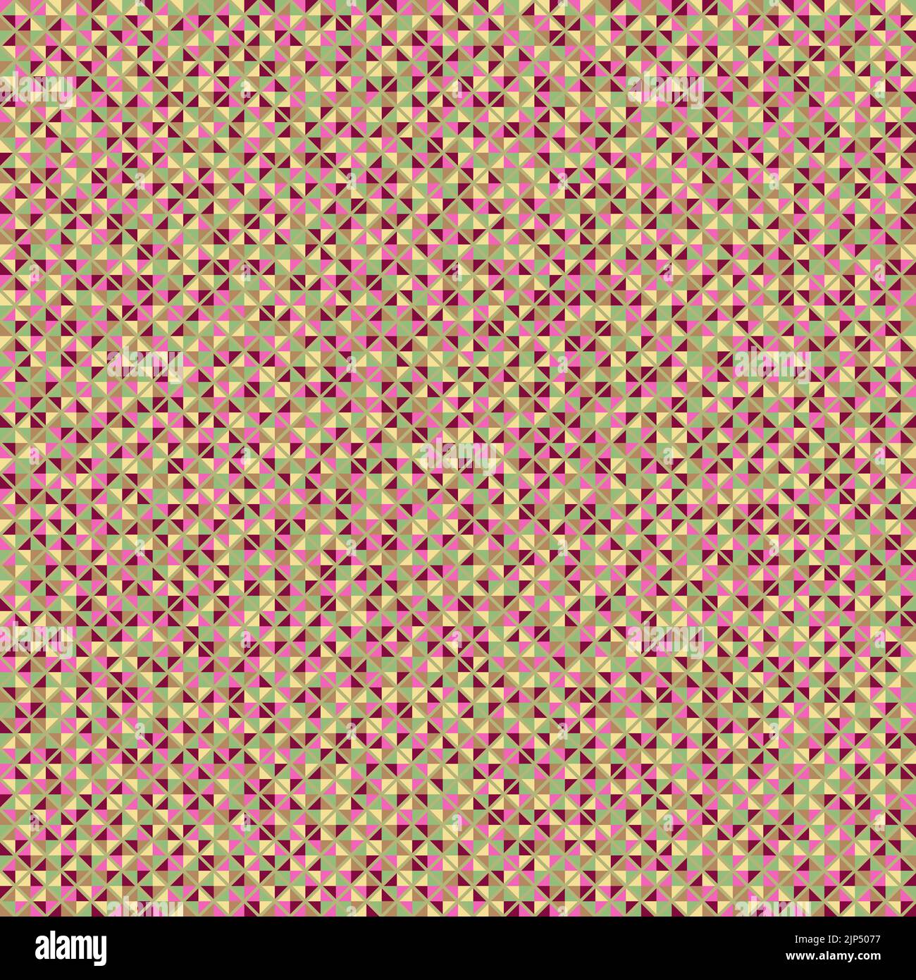 Colorised Rhombuses tiles tessellation pattern illustration Stock ...