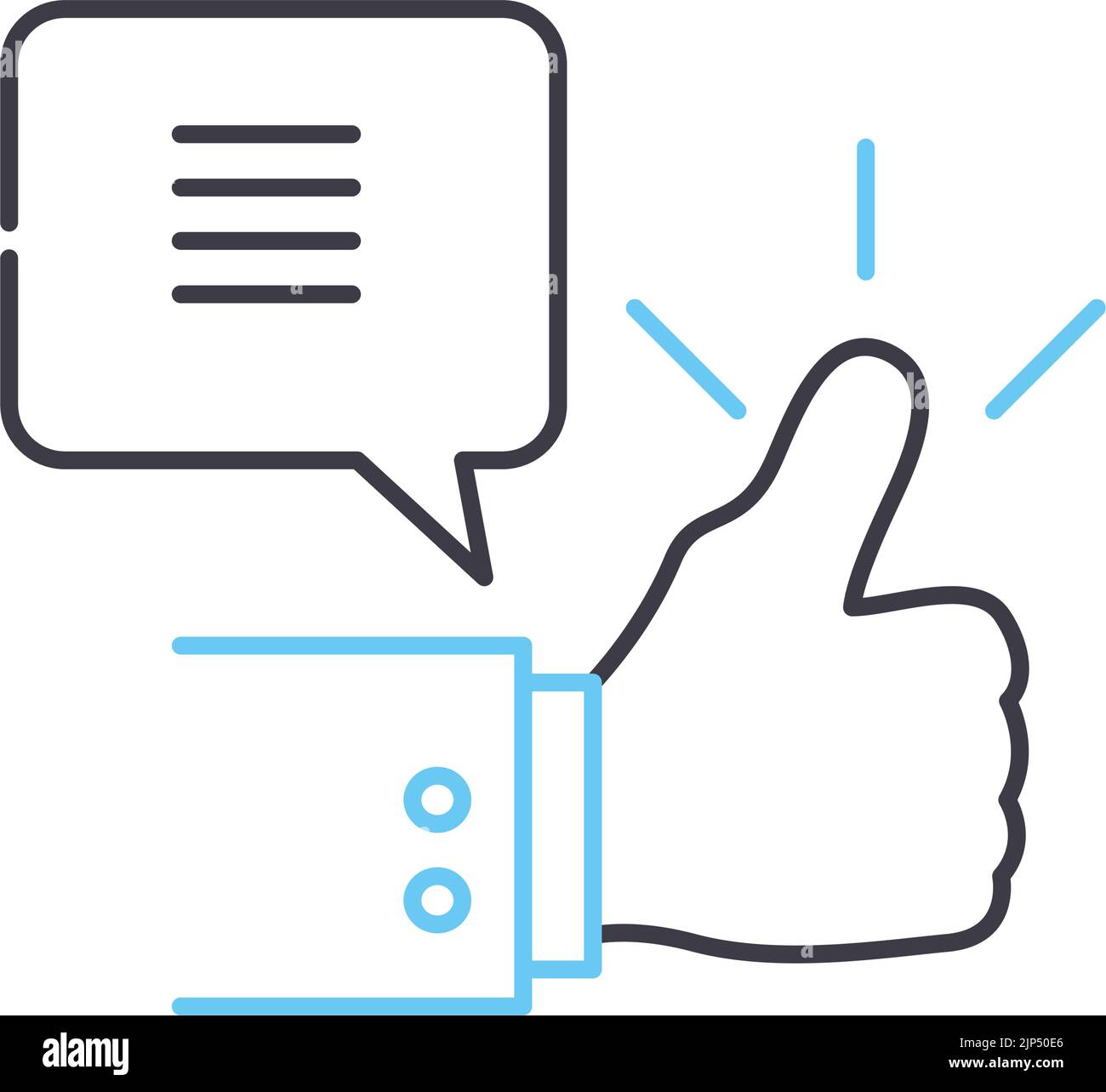 Client satisfaction icon flat design Stock Vector Images - Alamy